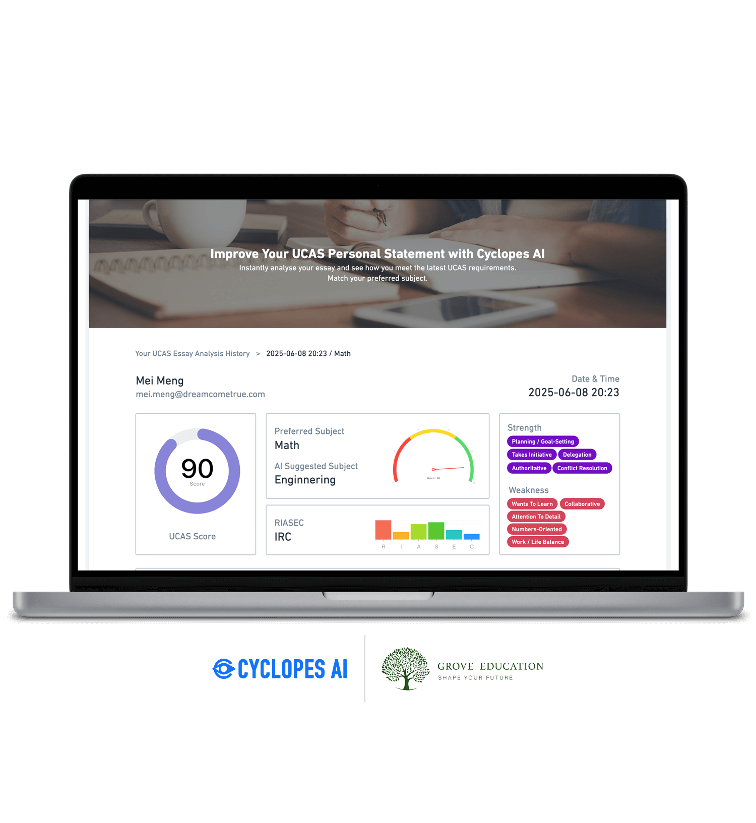 Improve Your UCAS Personal Statement With Cyclopes AI Improve Your UCAS Personal Statement With Cyclopes AI